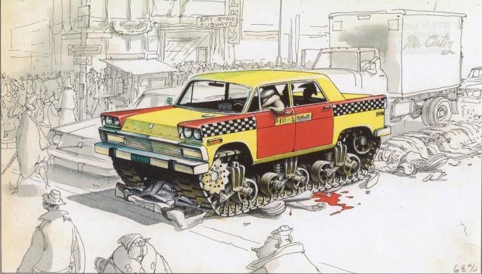 Fascinating Automobile Illustrations by Stan Mott | Amusing Planet